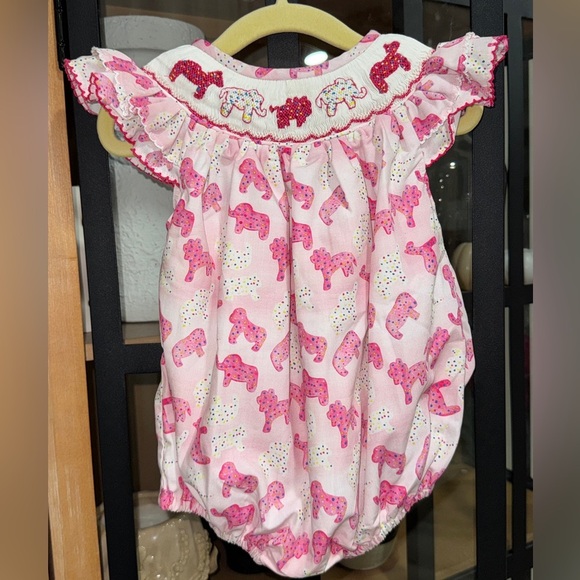 poppy kids co. | One Pieces | Poppy Kids Co Smocked Bubble Animal ...